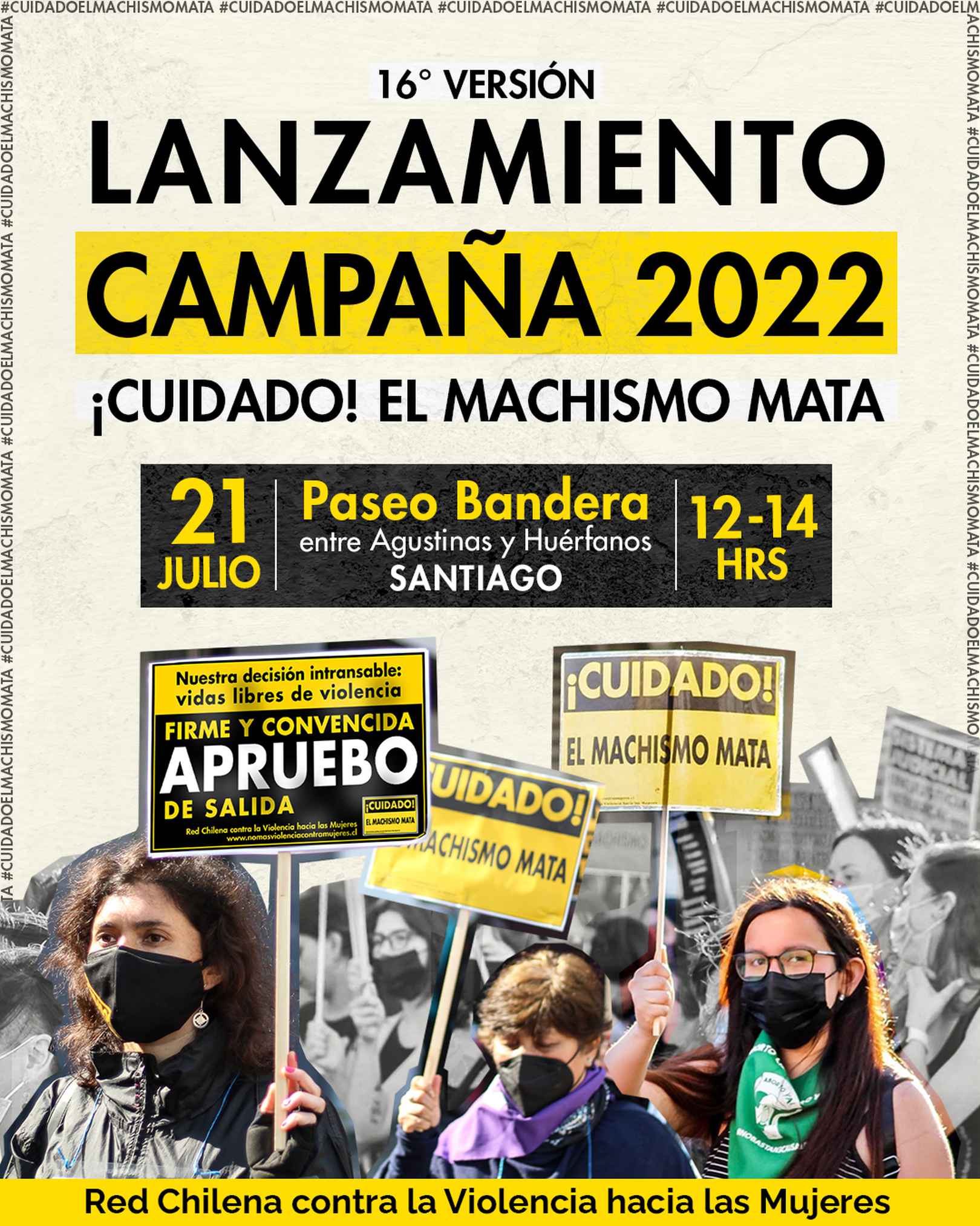 A 16 Años De Campaña “¡cuidado El Machismo Mata” Se Lanza En 10